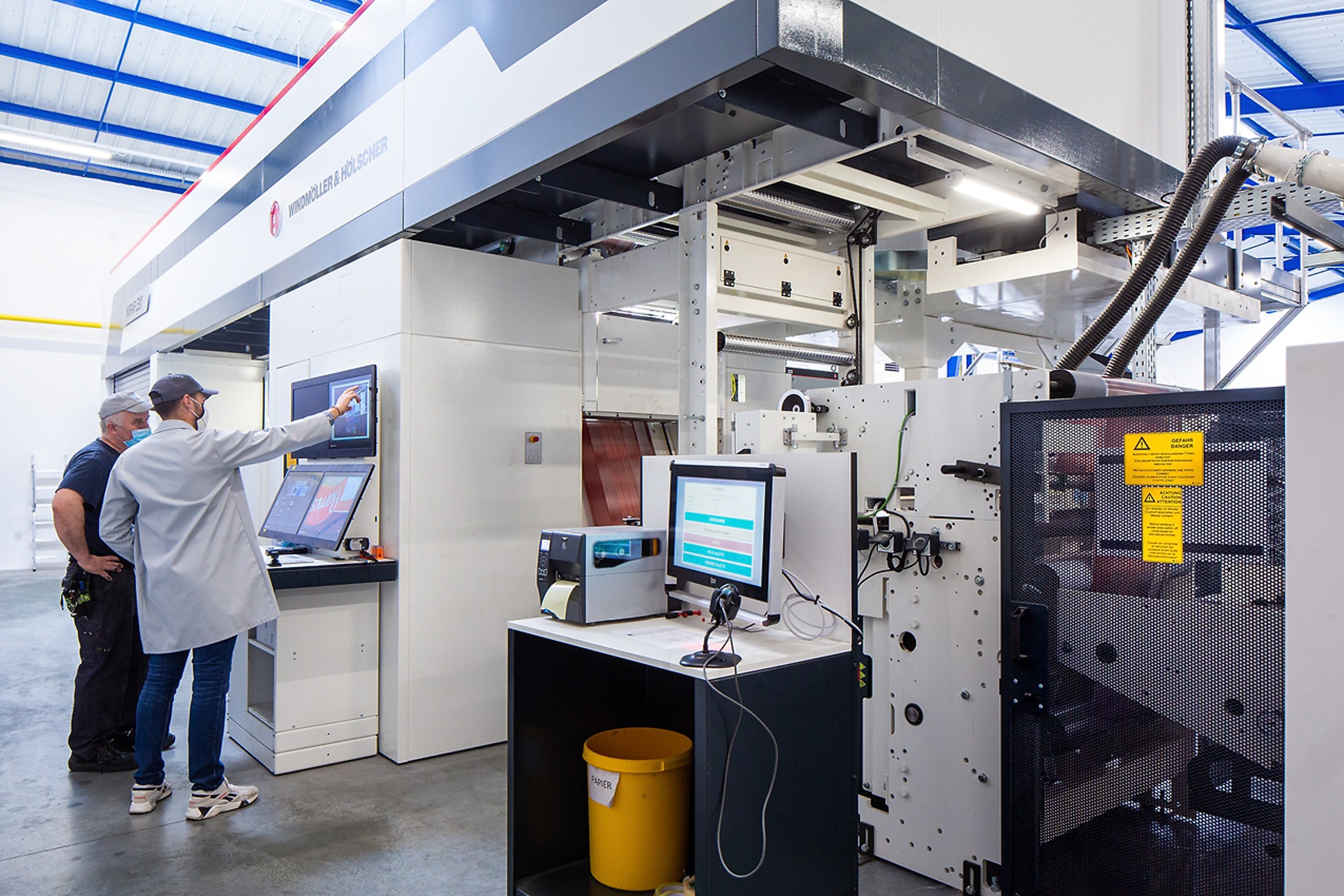 AEP relies on W&H machines for printing and extrusion