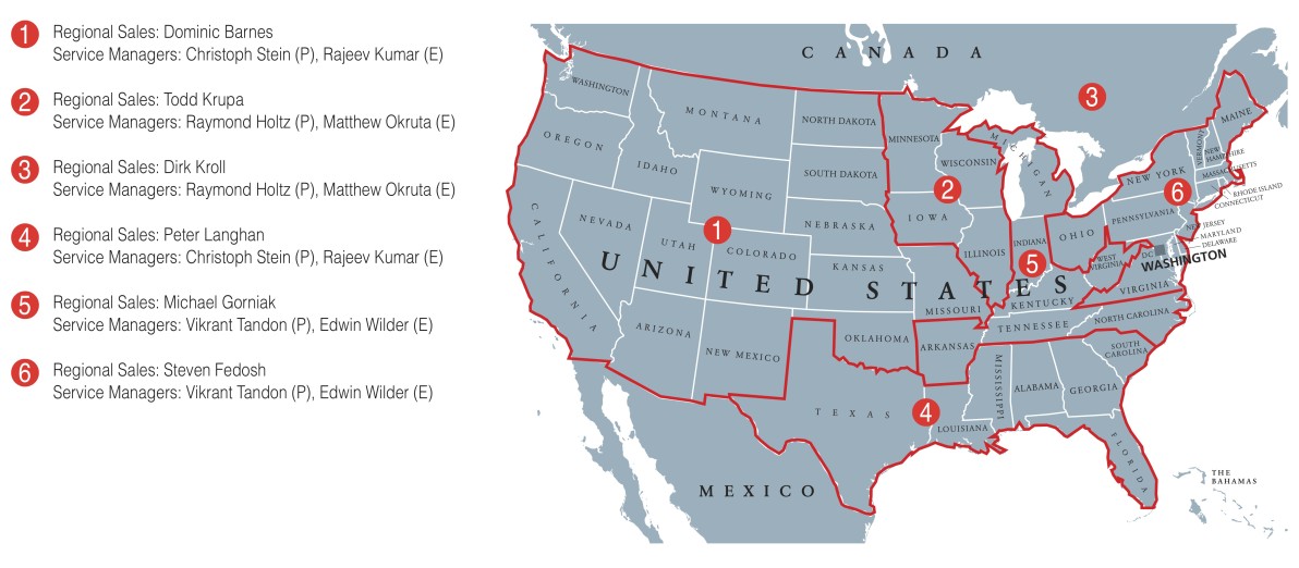 W&H North America Creates Regional Service Manager Roles