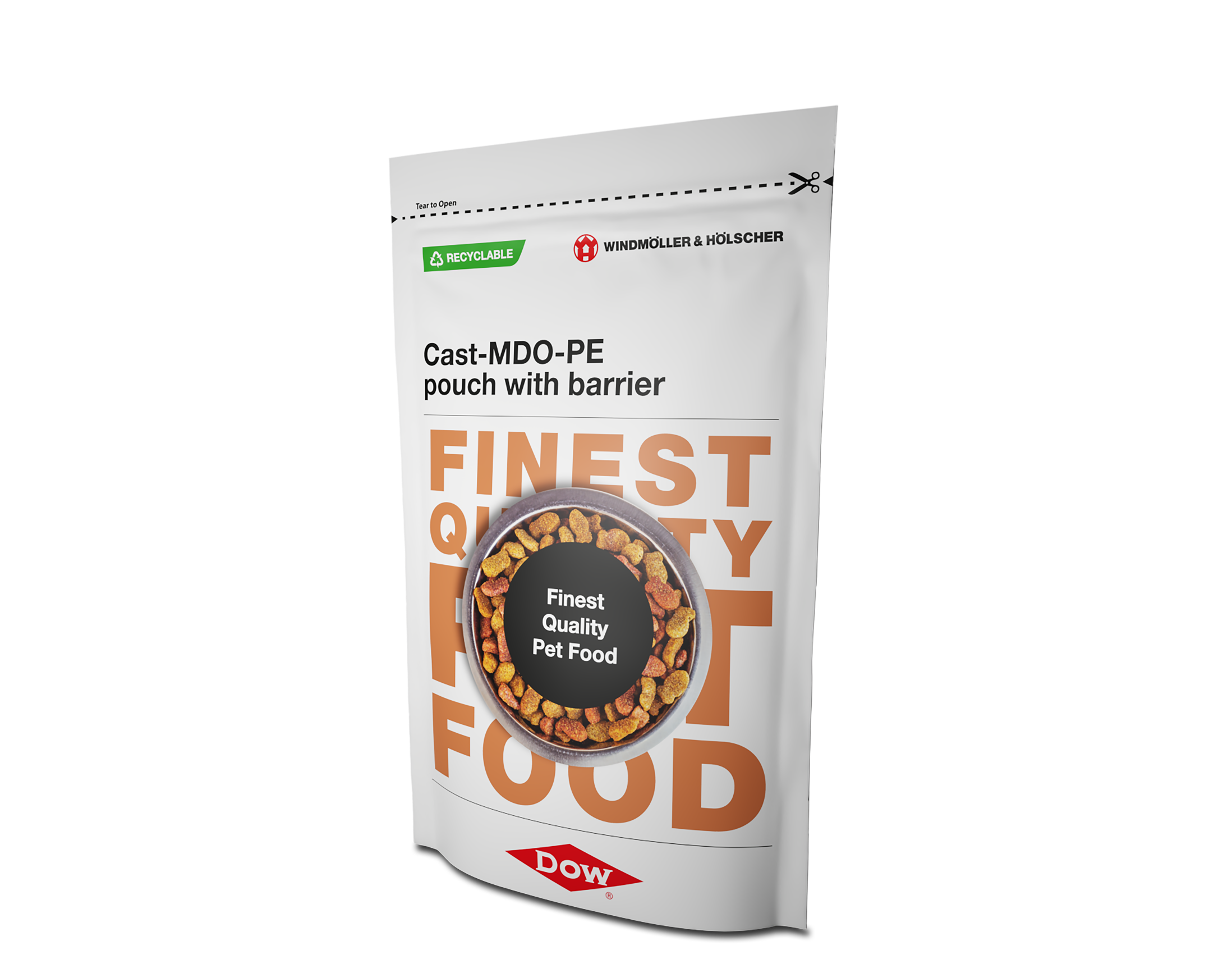 Gegossener MDO-PE-Beutel mit Barriere